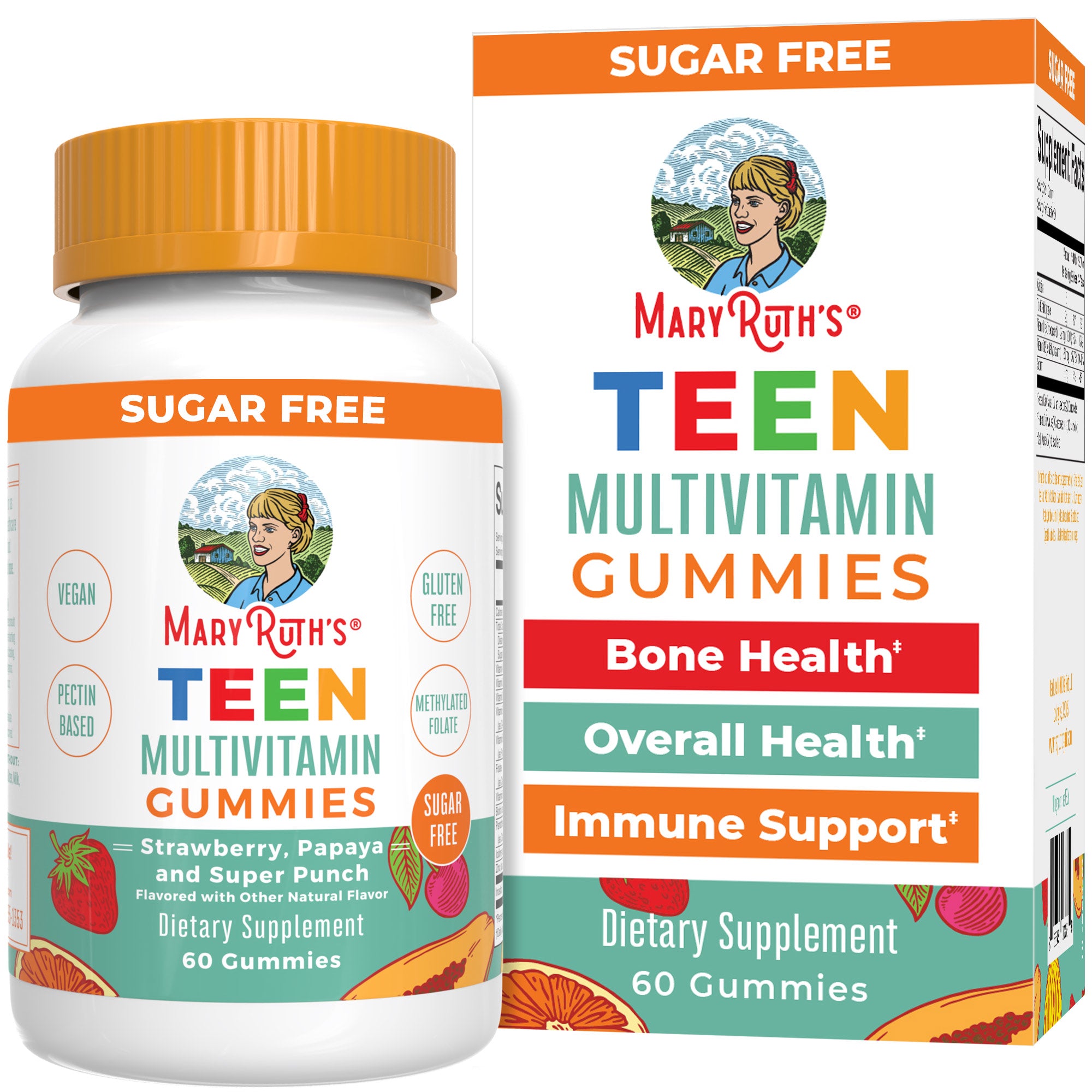 Teen Chewable Multivitamin Gummies – MaryRuth Organics