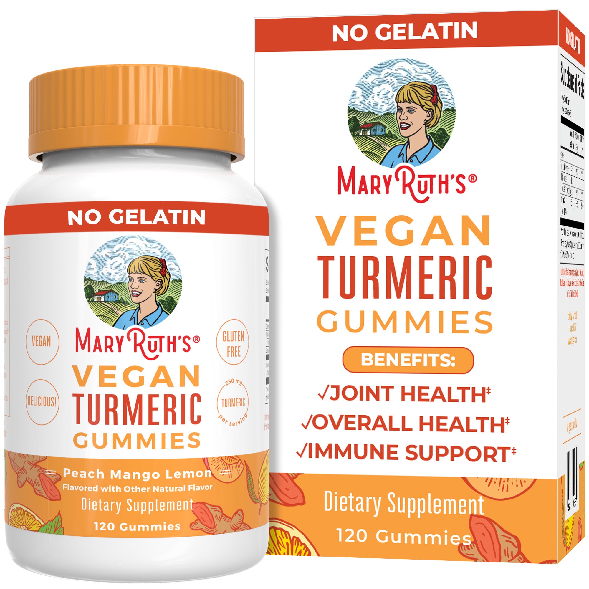 Vegan Turmeric Gummies – MaryRuth Organics
