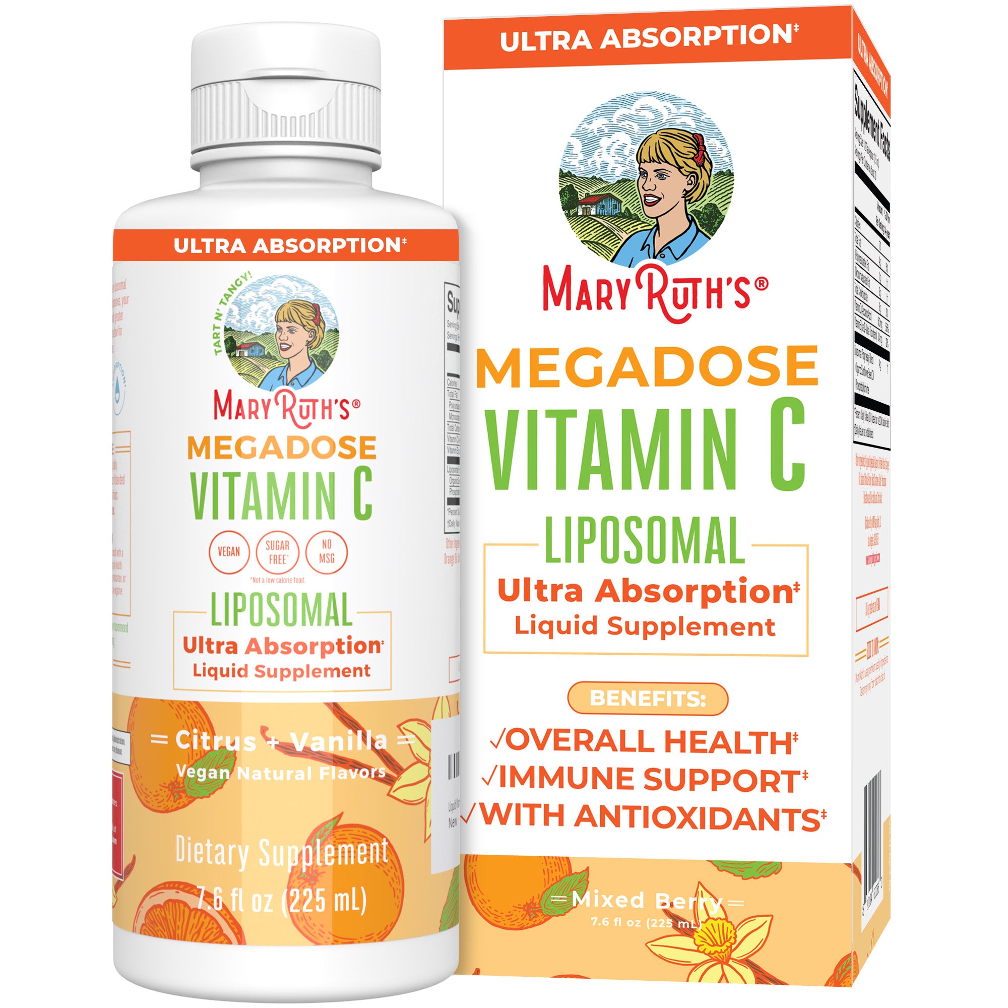 Liposomal Vitamin C Megadose – MaryRuth Organics