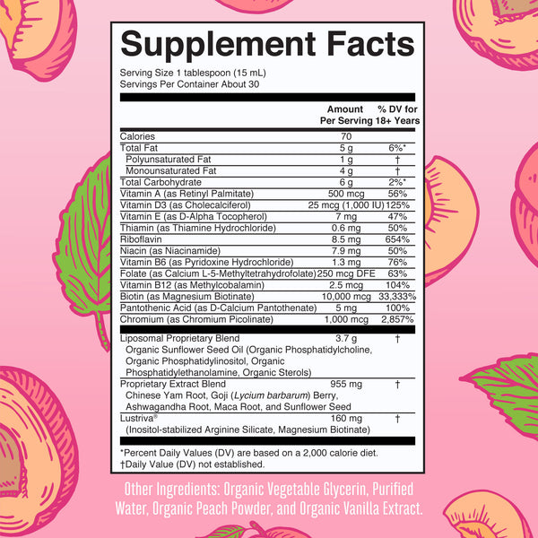 Women's Multivitamin + Lustriva Hair Growth Liposomal – MaryRuth Organics