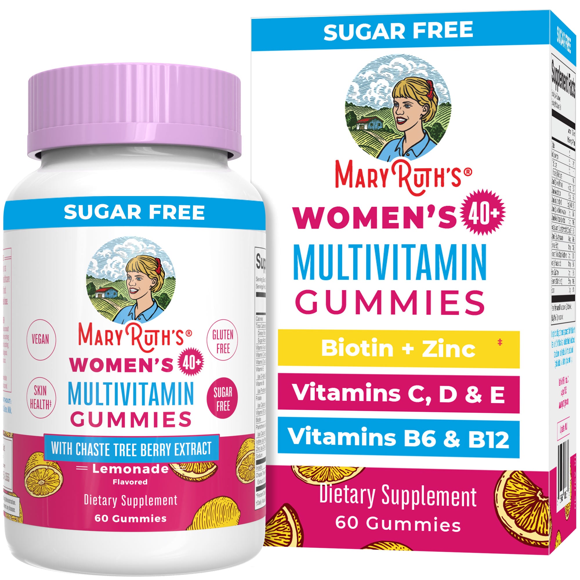 Women’s 40+ Multivitamin Gummies – MaryRuth Organics