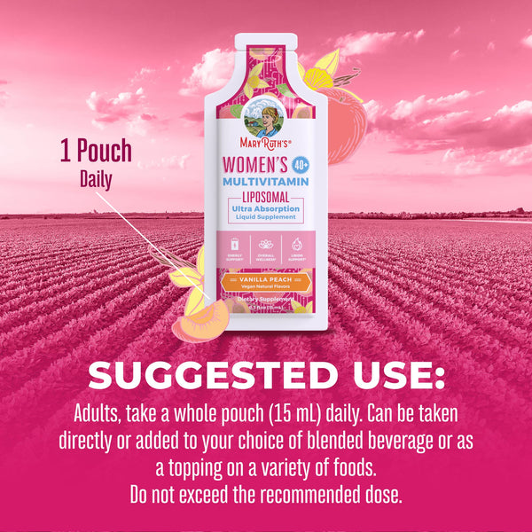 Liposomal Multivitamin for Women Over 40 – MaryRuth Organics