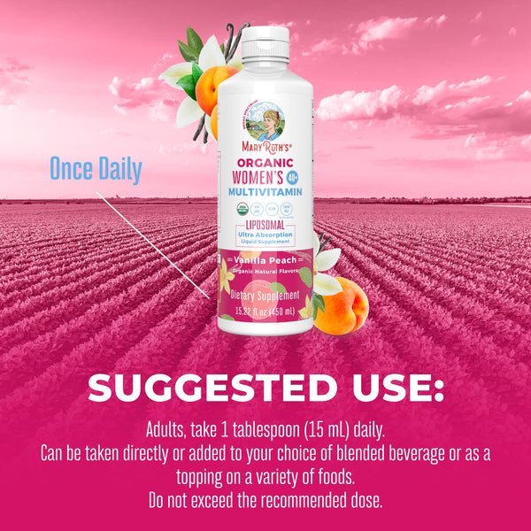 Liposomal Multivitamin for Women Over 40 – MaryRuth Organics